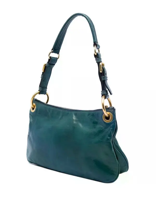 Prada 2000-2013 Vitello Shine Shoulder Bag