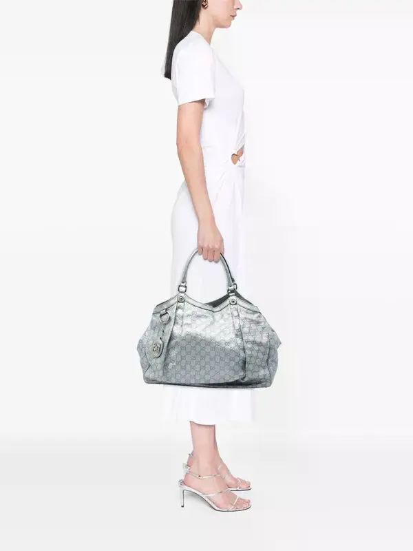 Gucci 2016-2026 Large Guccissima Sukey Tote Bag
