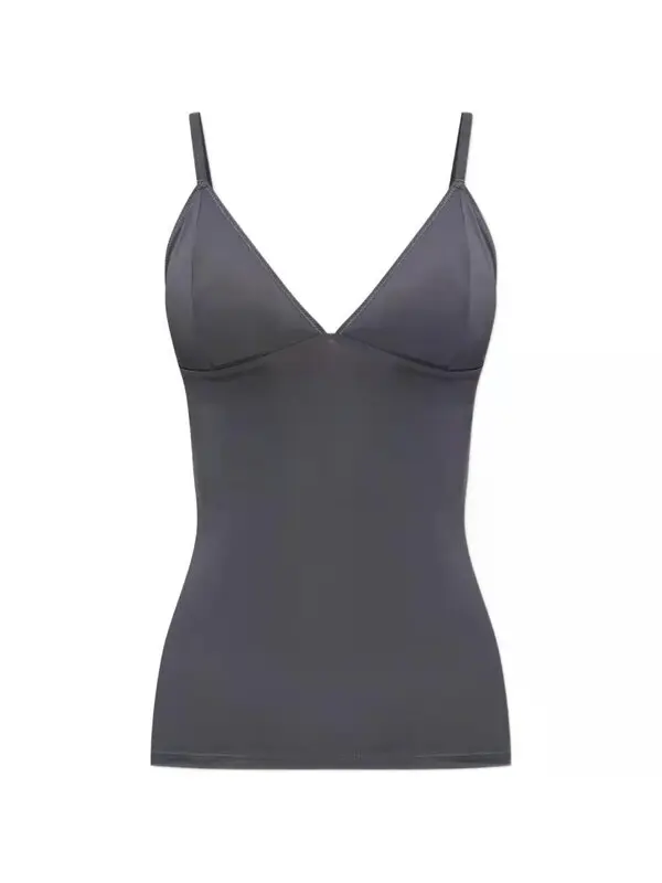 GESTUZ Camigz V-neck Top - Grey