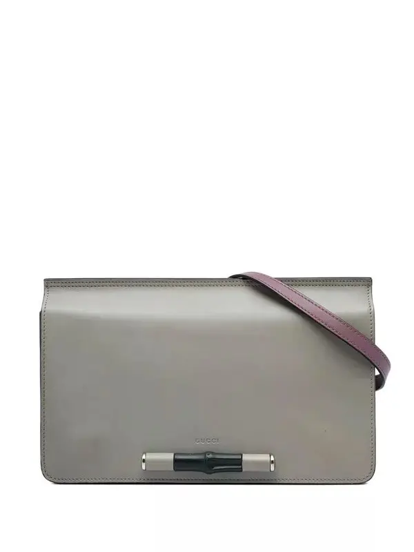 Gucci 2016-2026 Leather Lady Bamboo Shoulder Bag