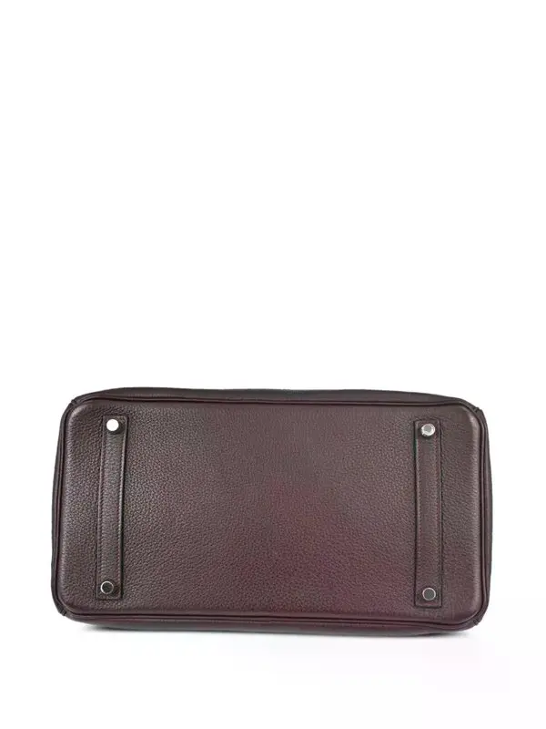 Hermès 2009 35 Togo Birkin Tote Bag - Brown