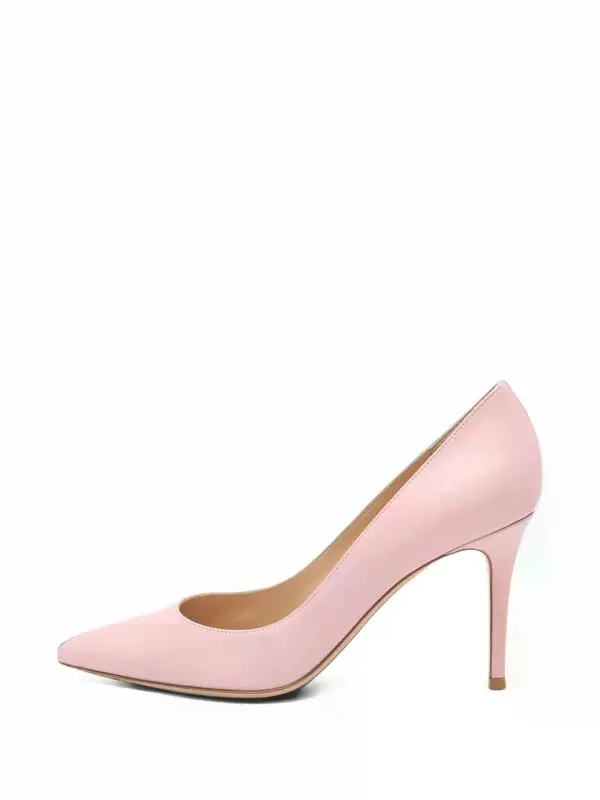 GIANVITO ROSSI Pointed-toe Pumps - Pink