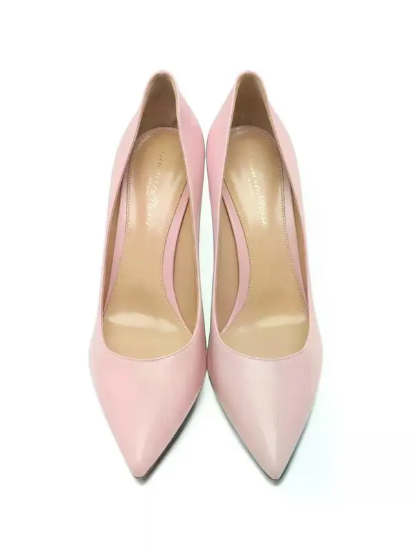 GIANVITO ROSSI Pointed-toe Pumps - Pink