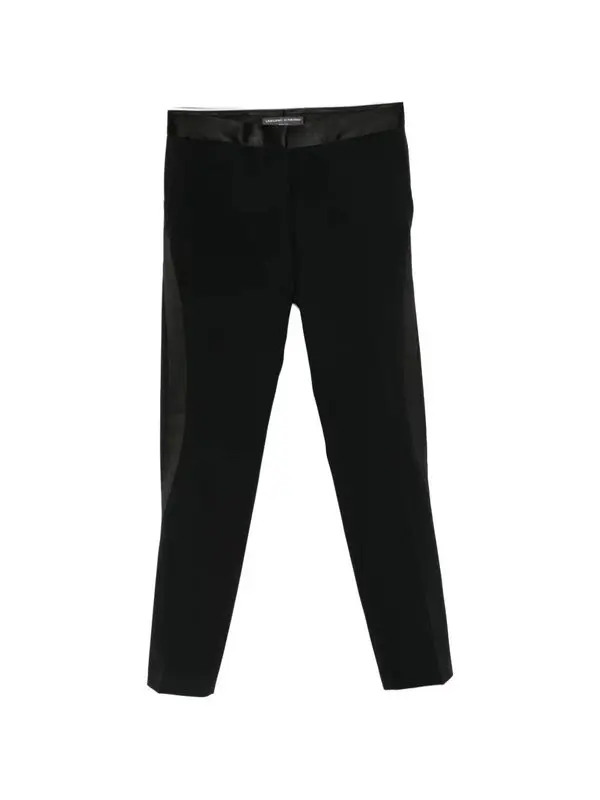 Ermanno Scervino Satin-trim Tailored Trousers
