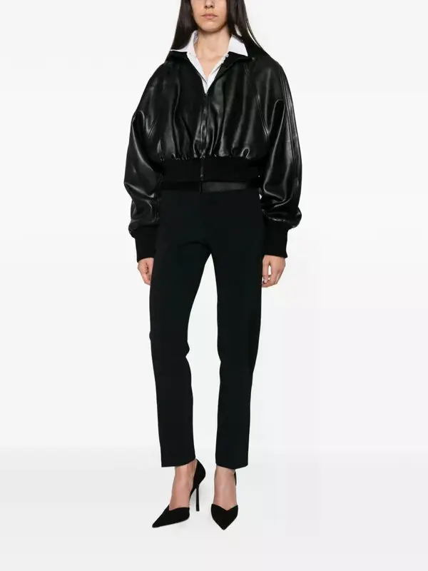 Ermanno Scervino Satin-trim Tailored Trousers