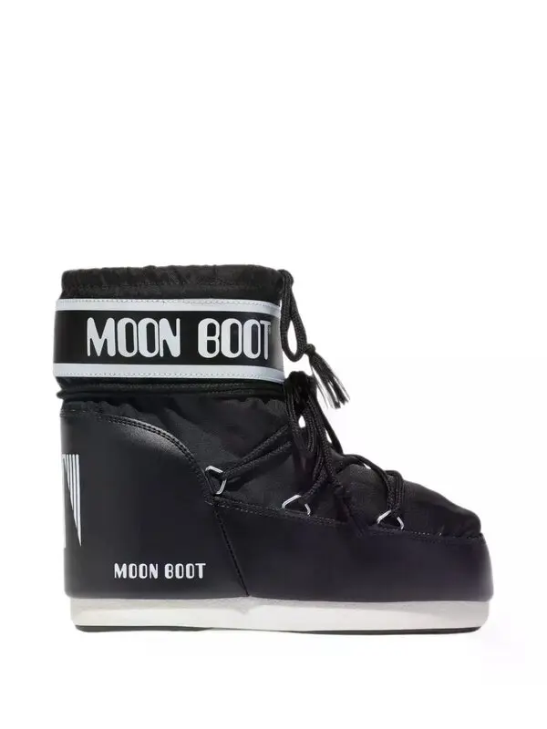 Moon Boot Icon Low Nylon Boots - Black