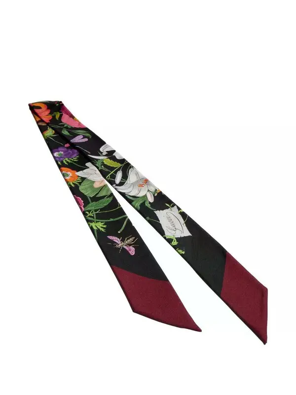Gucci Printed Silk Twill Ribbon