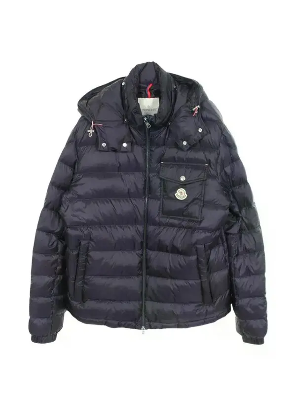 Moncler Verith Hooded Down Jacket - Blue