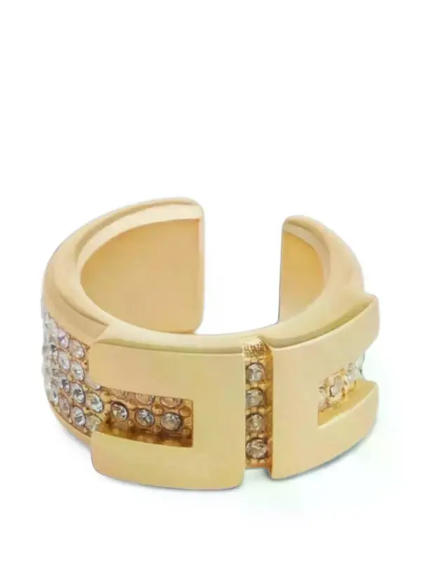 Elisabetta Franchi Earcuff Earring With Rhinestones