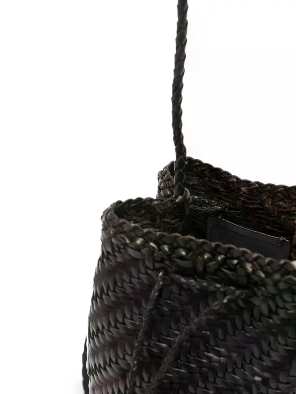 Dragon Diffusion Pompon Double Jump Bag - Brown