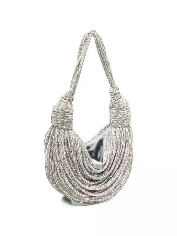 TWENTY FOURHAITCH Tome Crystal-embellished Knotted Tote Bag