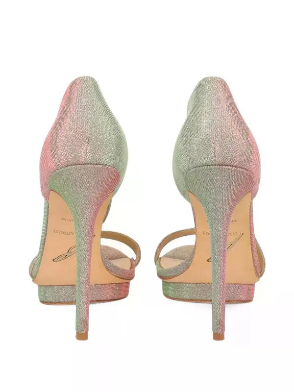 Brian Atwood Asymmetric Platform Sandals