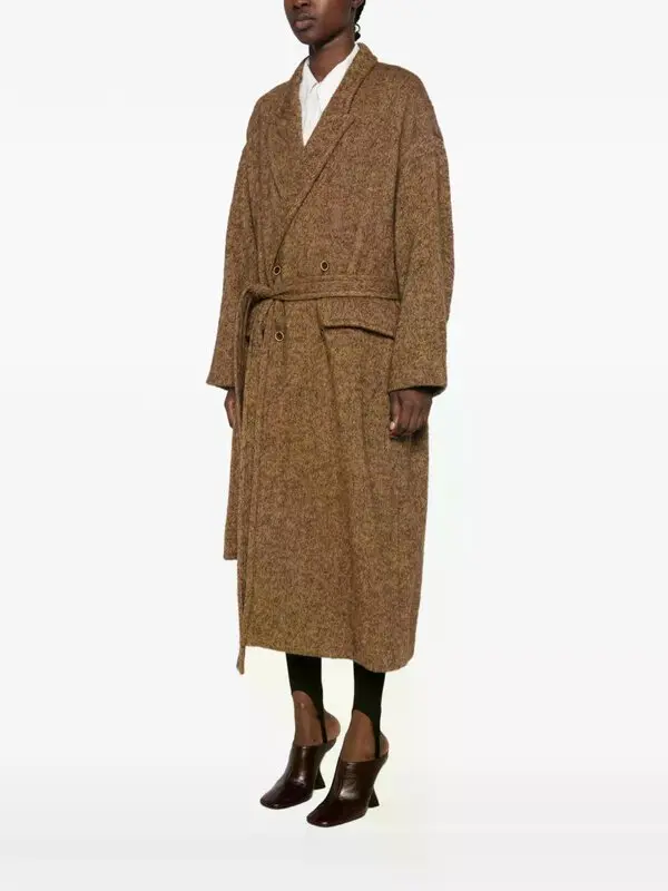 UMA WANG Cicero Double-breasted Coat