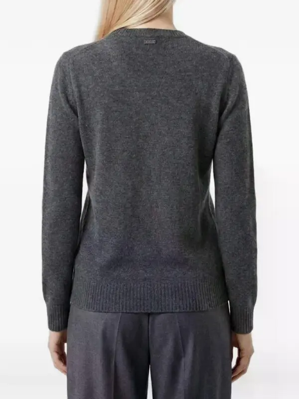 Max Mara Cashmere Yarn Sweater Dark
