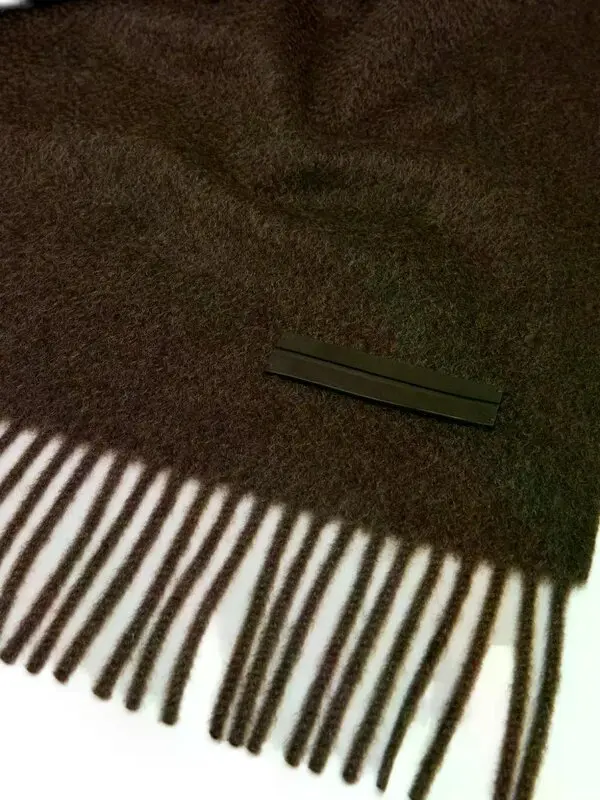 Zegna Fringed Cashmere Scarf