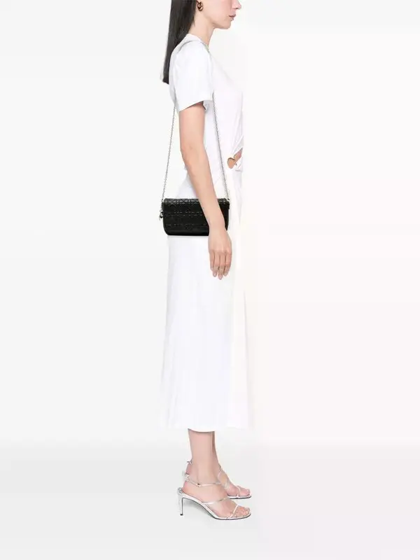 Dior 2011 Lambskin Cannage Lady Chain Crossbody Bag