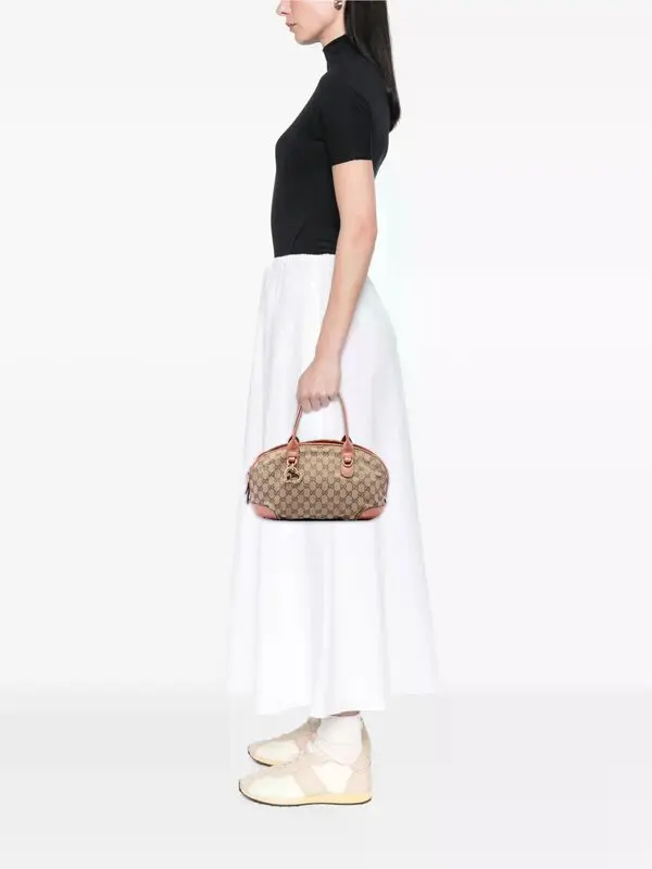 Gucci 2016-2026 Gg Canvas Heart Bit Satchel