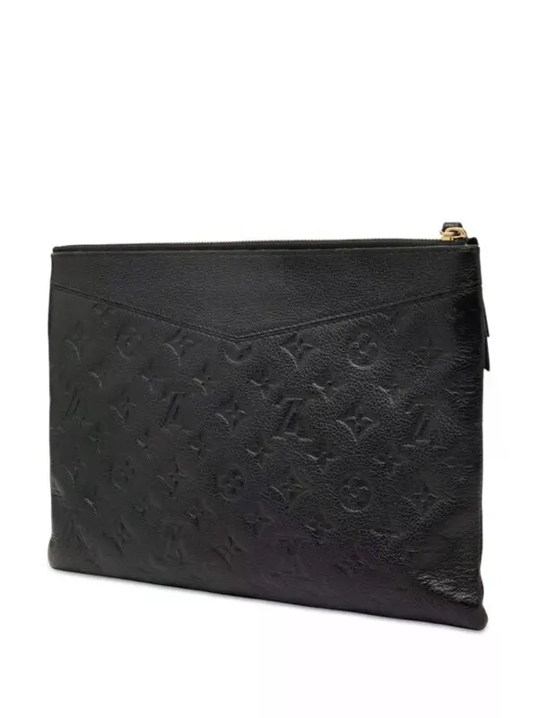 LOUIS VUITTON 2018 Monogram Empreinte Daily Pouch Clutch Bag