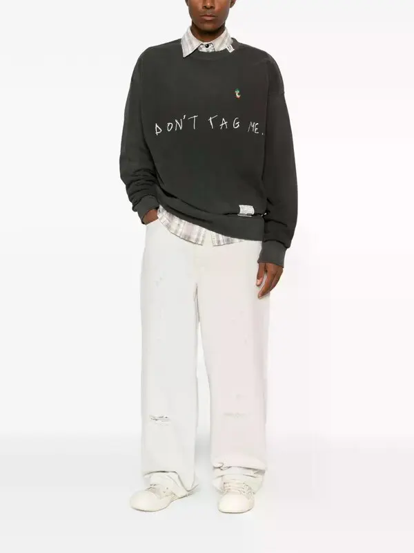 Mihara Yasuhiro Logo-print Embroidered Sweatshirt
