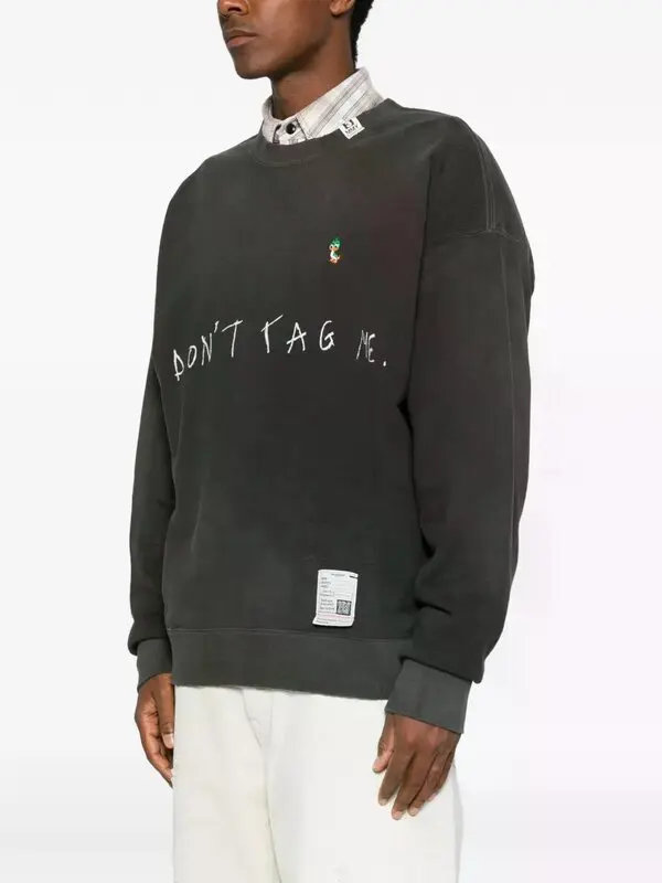 Mihara Yasuhiro Logo-print Embroidered Sweatshirt