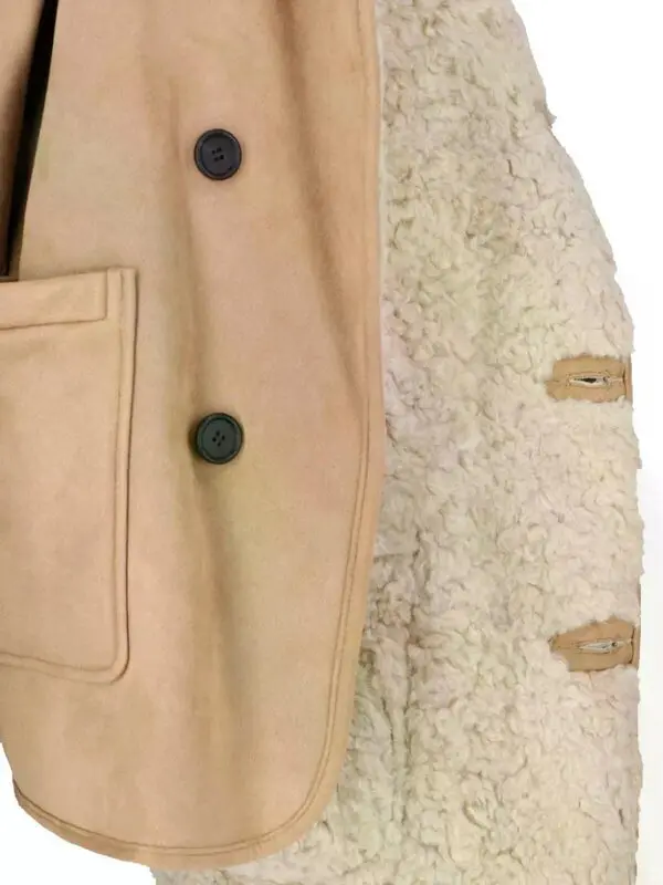 LOW CLASSIC Reversible Faux-fur Jacket