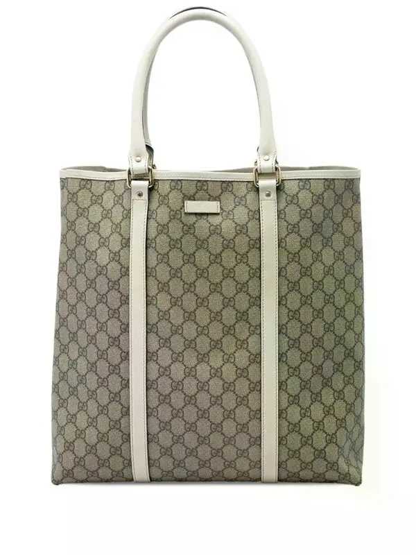 Gucci 2016-2026 Gg Supreme Joy Vertical Tote Bag - Neutrals