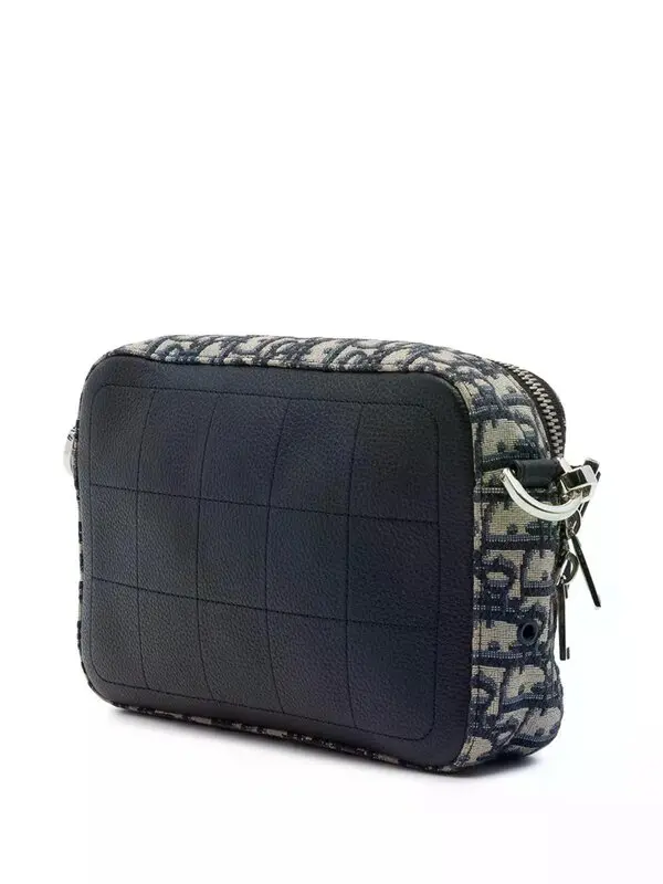 Dior 2019 Mini Oblique Canvas Safari Crossbody Bag