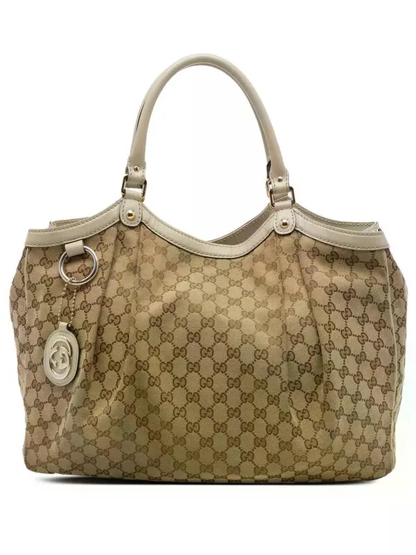 Gucci 2016-2026 Large Gg Canvas Sukey Tote Bag