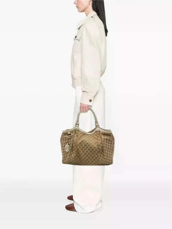 Gucci 2016-2026 Large Gg Canvas Sukey Tote Bag