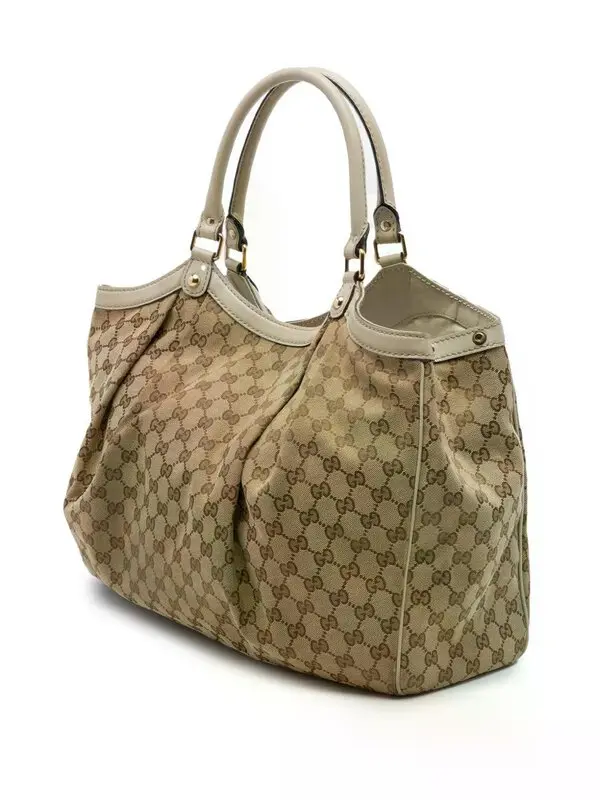 Gucci 2016-2026 Large Gg Canvas Sukey Tote Bag