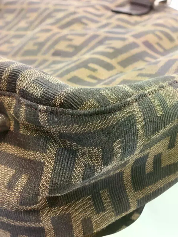 Fendi 2000-2010 Zucca Canvas Tote Bag
