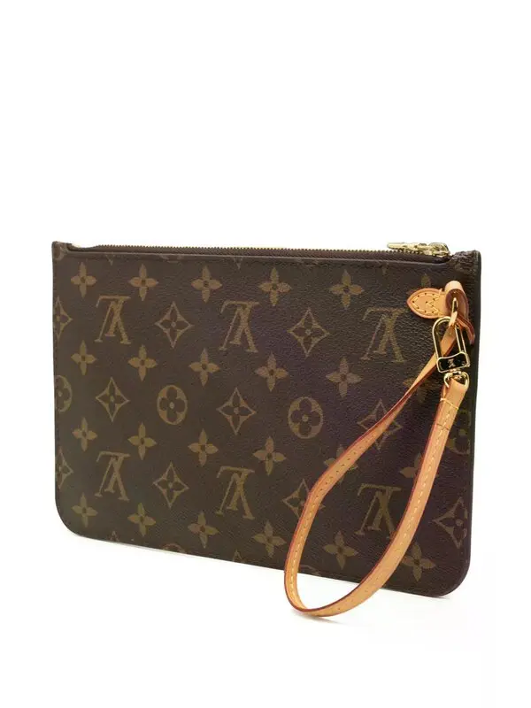 LOUIS VUITTON 2015 Monogram Neverfull Mm Pouch
