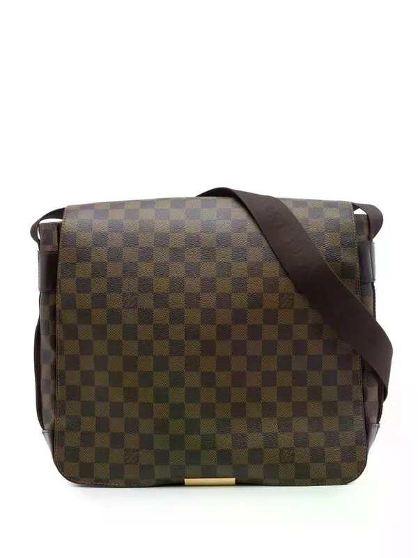 LOUIS VUITTON 2008 Damier Ebene Bastille Crossbody Bag