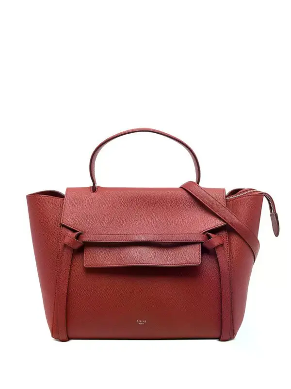 Celine 2016 Mini Grained Calfskin Belt Bag Satchel