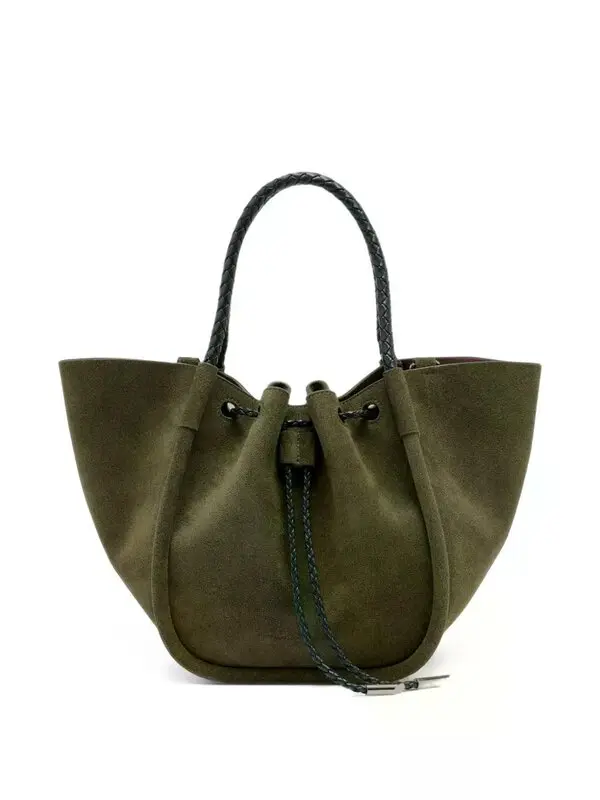 Proenza Schouler Small Ruched Braided Tote Bag