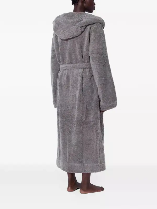 Rick Owens Hooded Terry-cloth Bathrobe