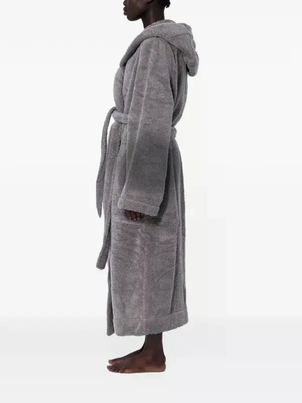 Rick Owens Hooded Terry-cloth Bathrobe