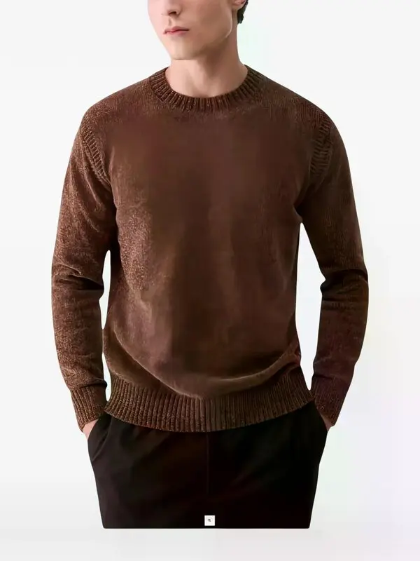 Liu Jo Chenille Crew-neck Sweater