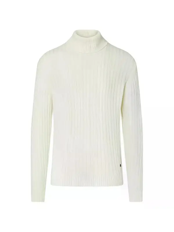 Liu Jo Wool And Cashmere Turtleneck Sweater - White