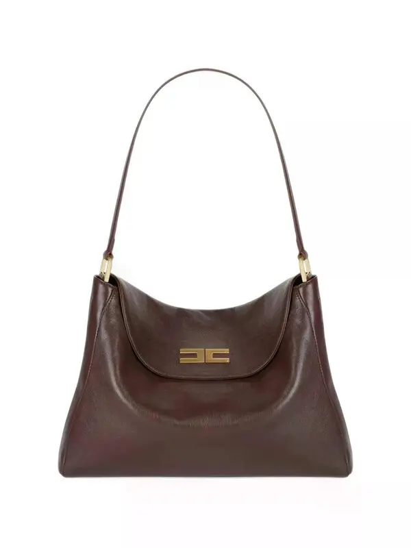 Elisabetta Franchi Avenue Bag Medium Hobo Bag - Brown