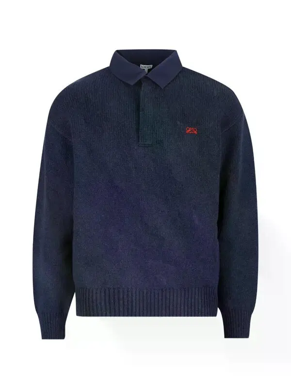 Loewe Polo Sweater In Wool