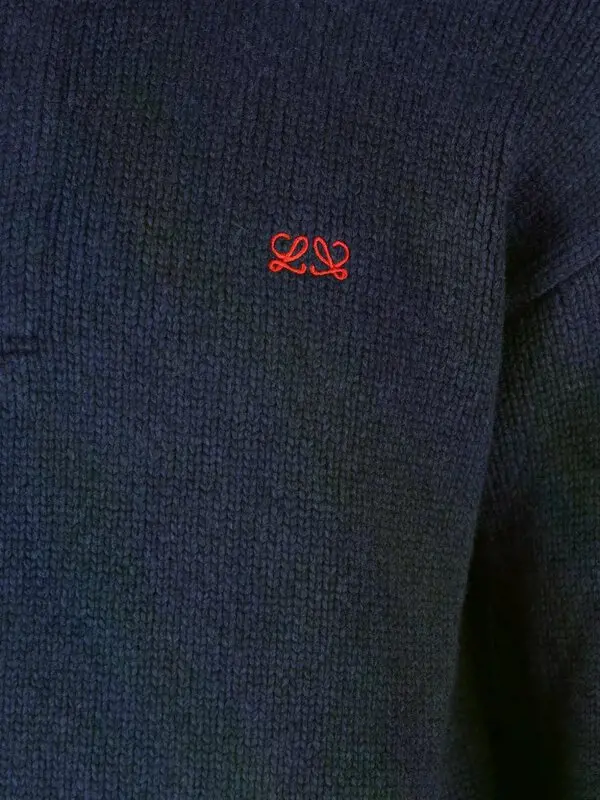 Loewe Polo Sweater In Wool