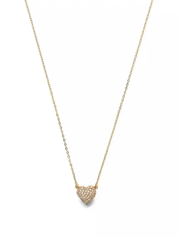 Kate Spade New York Amour Crystal-embellished Heart-pendant Necklace