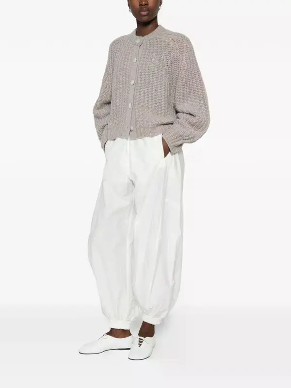 FTC Chunky-knit Buttoned Cardigan