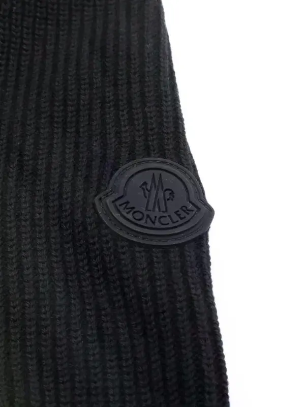 Moncler Knit Hooded Down Jacket