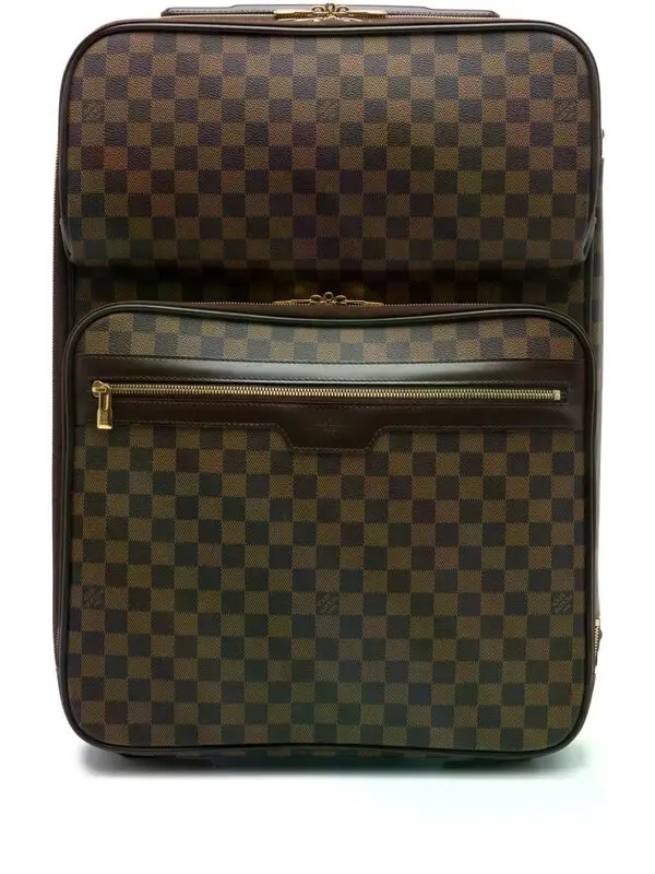 LOUIS VUITTON 2012 Damier Ebene Pegase Legere Business 55 Travel Bag - Brown