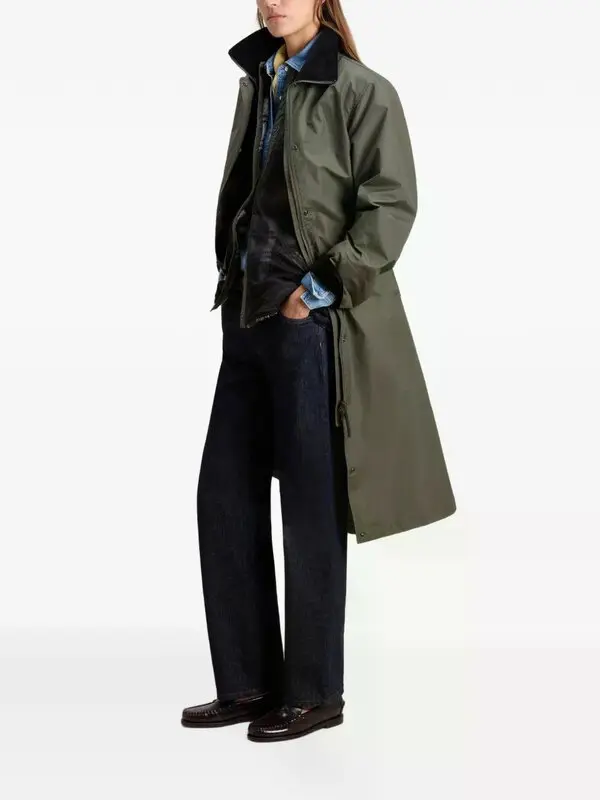 Woolrich Contrasting-collar Parka Coat