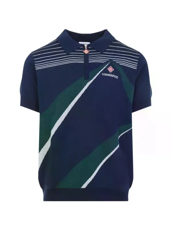 Casablanca Logo-detail Polo Shirt