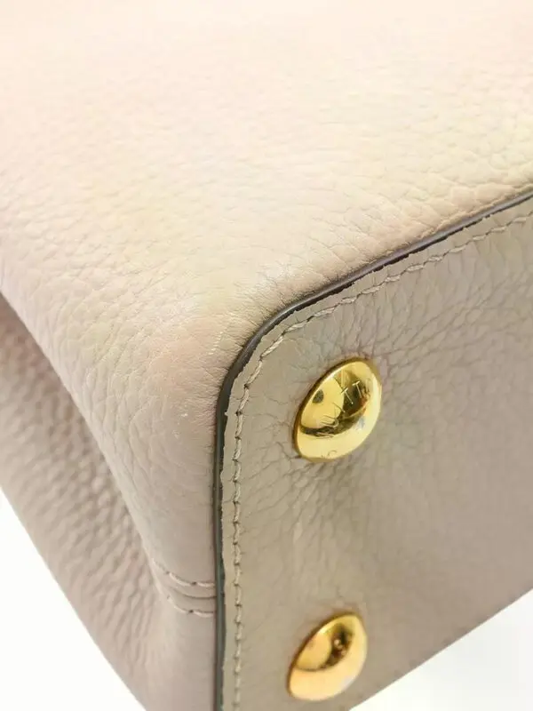 LOUIS VUITTON 2021-2026 Taurillon Capucines Bb Satchel