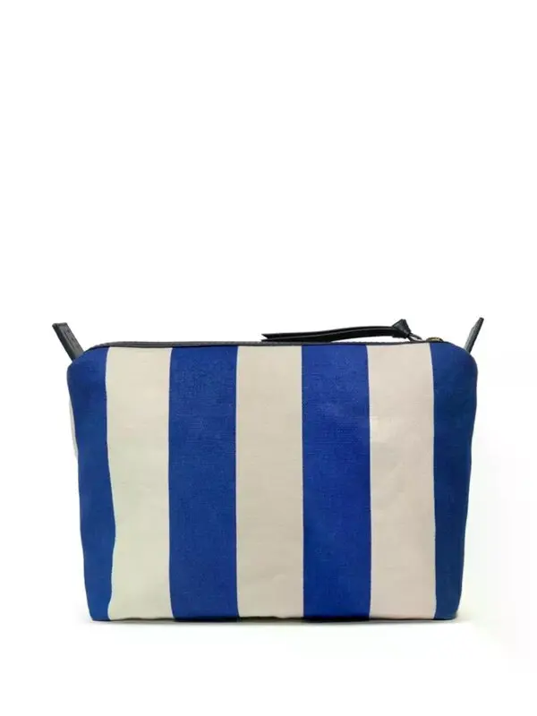 INOUI EDITIONS City Tasca Baldo Tiger-print Make-up Bag - Blue